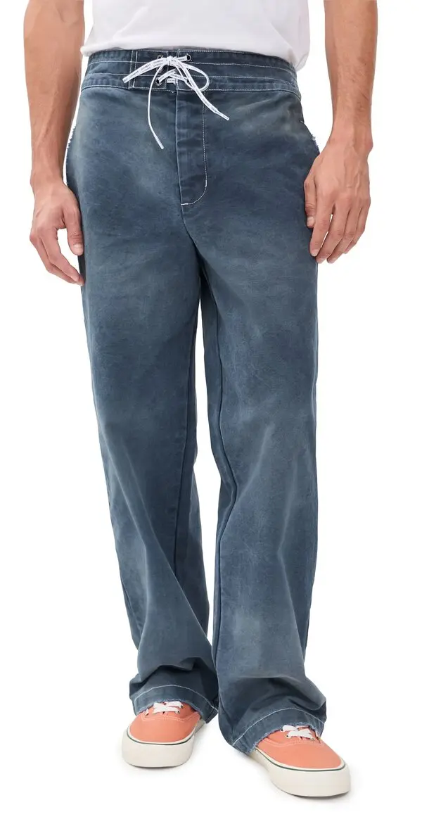 NAHMIAS Sunfaded Swim Trunk Trousers