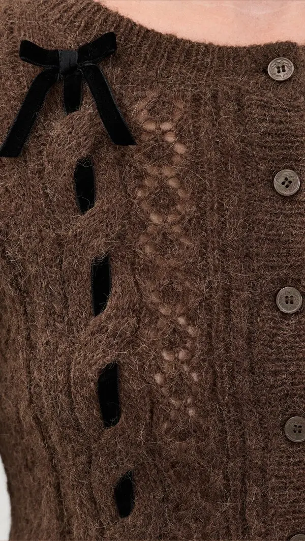 LoveShackFancy Dione Cardigan