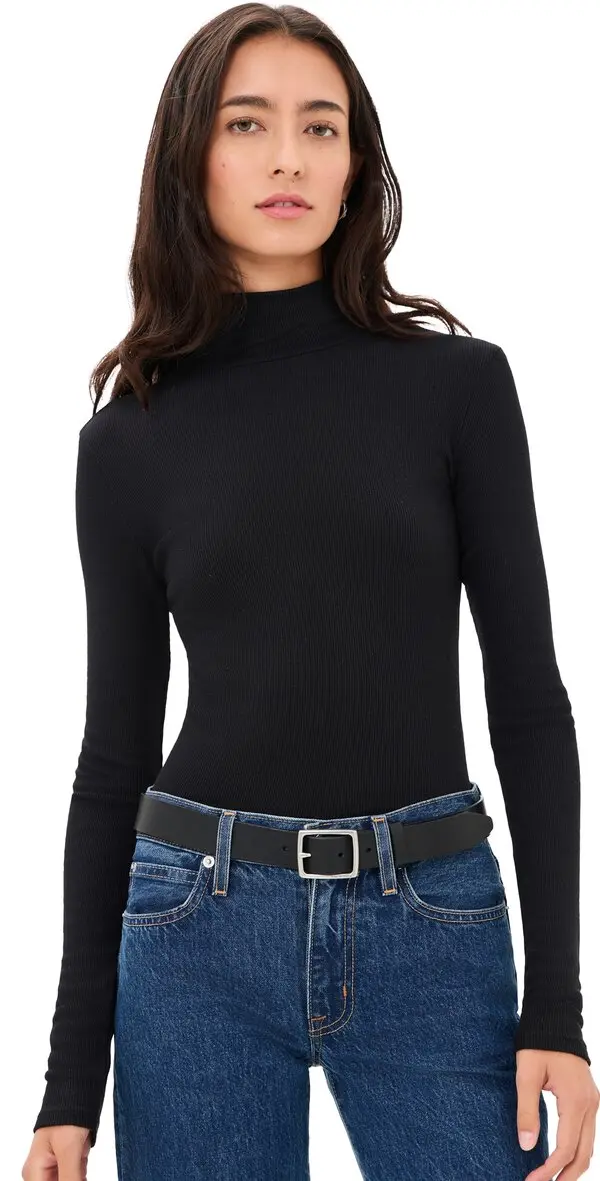 PERFECTWHITETEE Tati Turtleneck Top