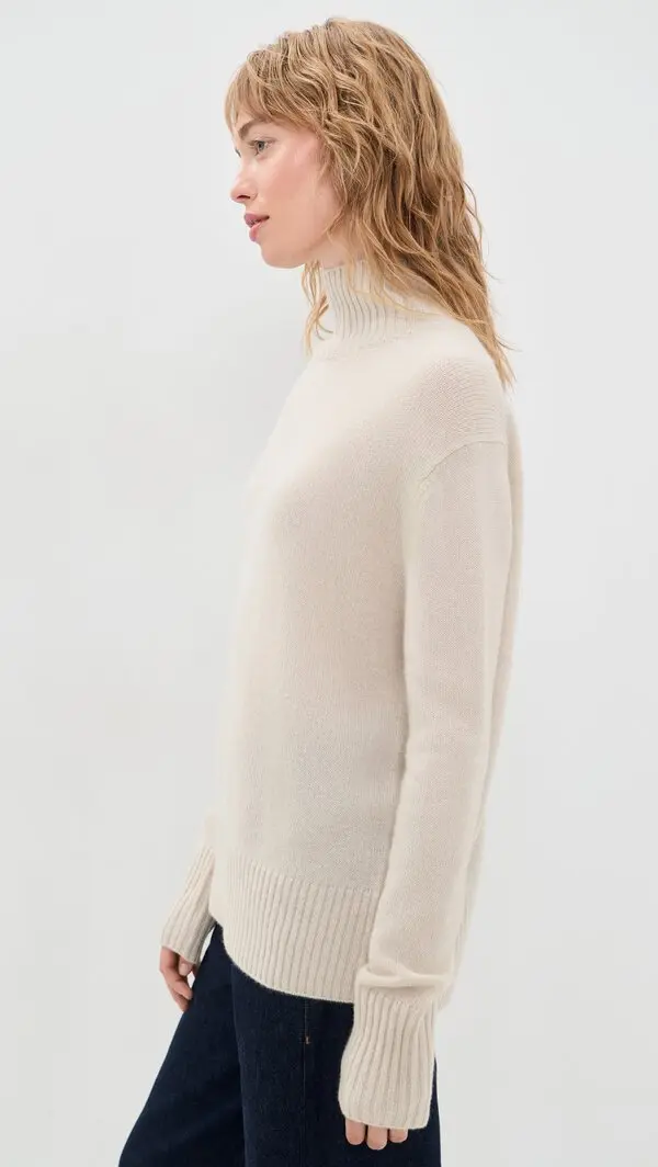 WHITE & WARREN Cashmere Oversized Pullover