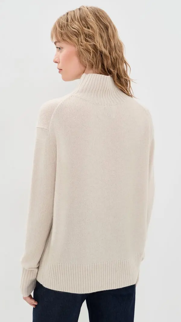 WHITE & WARREN Cashmere Oversized Pullover