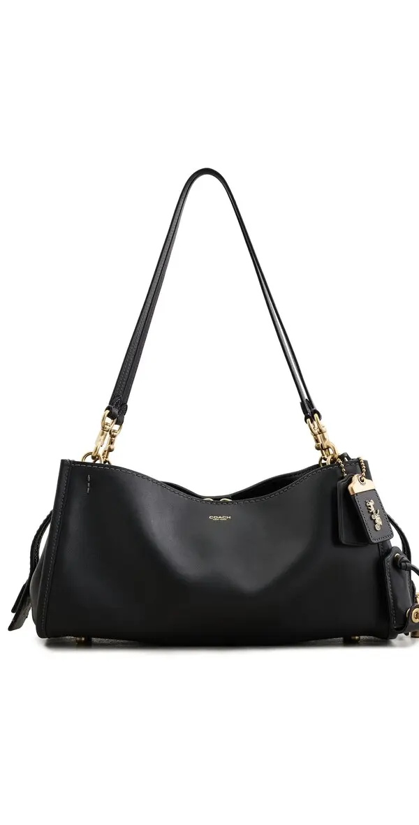 COACH Soft Grain Leather East West Rogue 34 Bag
