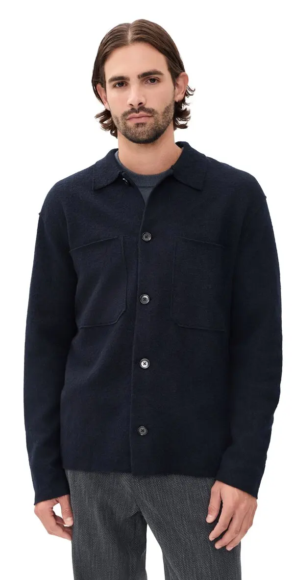Nn07 Jonas Full Button Sweater