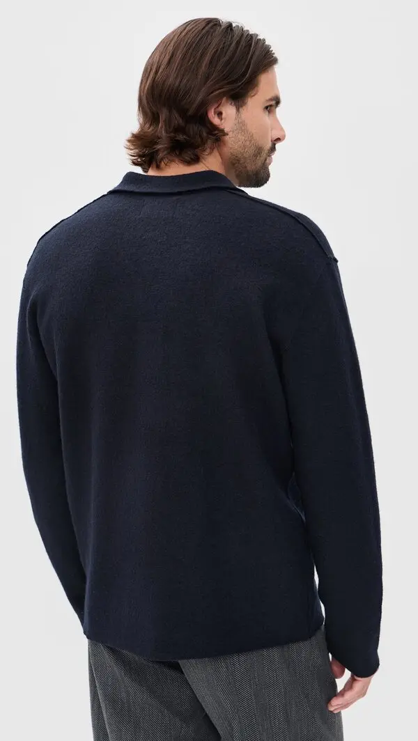 Nn07 Jonas Full Button Sweater