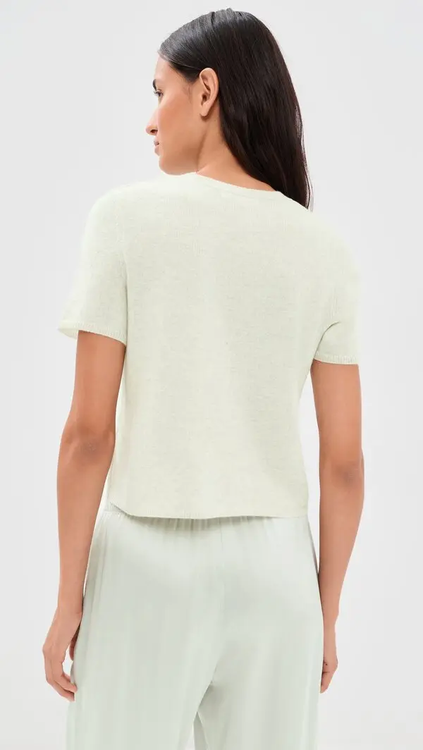 Sablyn Charleston Relaxed Crew Cashmere Tee