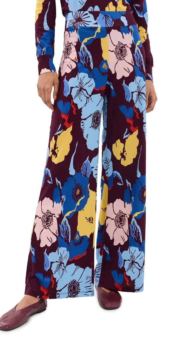 DE LORETA Sur Pants - Floral