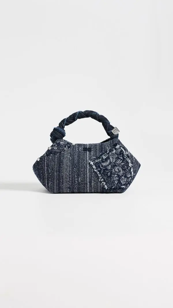 GANNI Bou Small Denim Bag