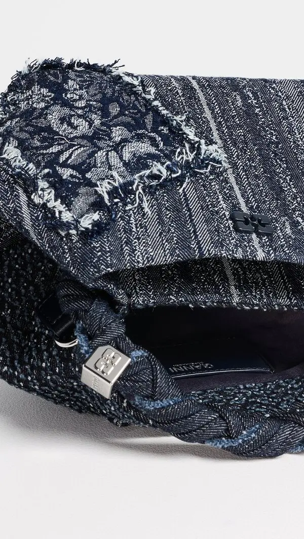 GANNI Bou Small Denim Bag