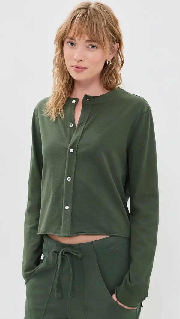 Frank & Eileen Jackie Jersey Cardigan