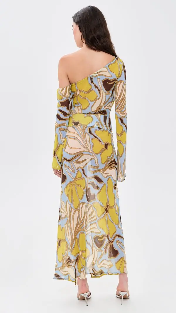 SEVEN WONDERS Daria Shoulder Maxi Dress