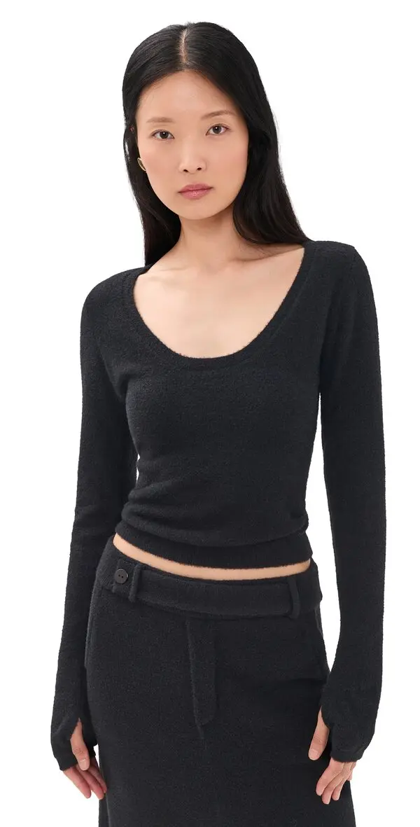 SEVEN WONDERS Magnolia Scoop Knit Top
