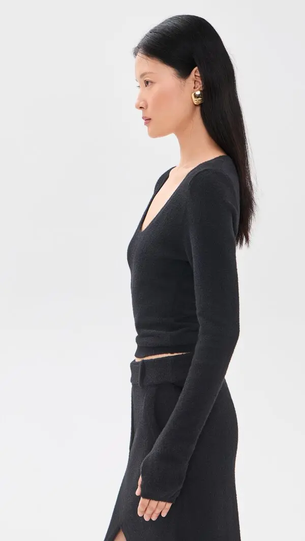 SEVEN WONDERS Magnolia Scoop Knit Top