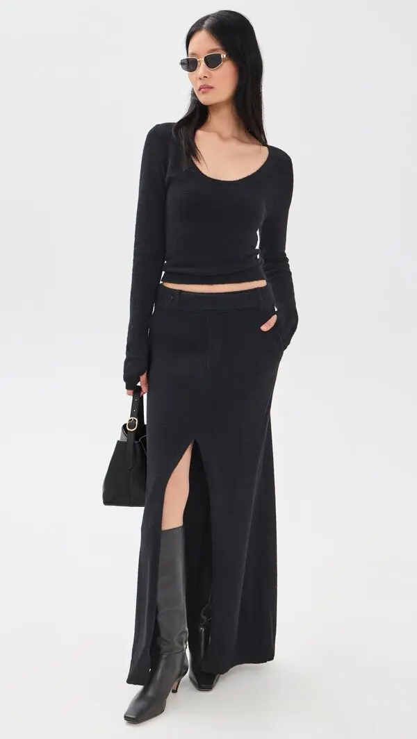 SEVEN WONDERS Magnolia Scoop Knit Top