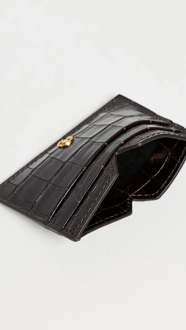 ANINE BING Calli Embossed Card Holder