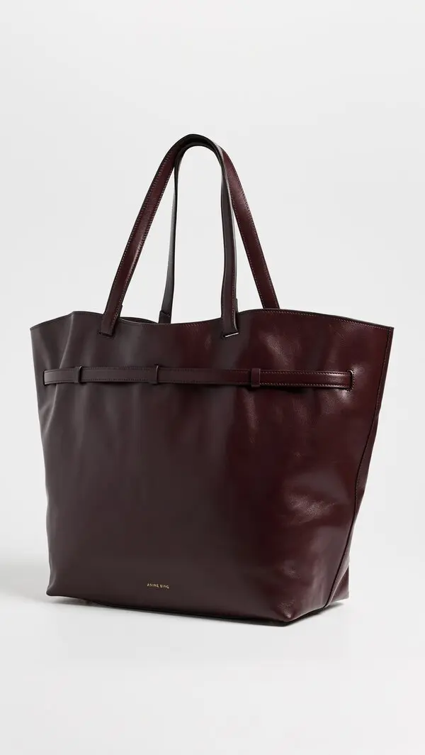 ANINE BING Elly Small Grained Leather Tote