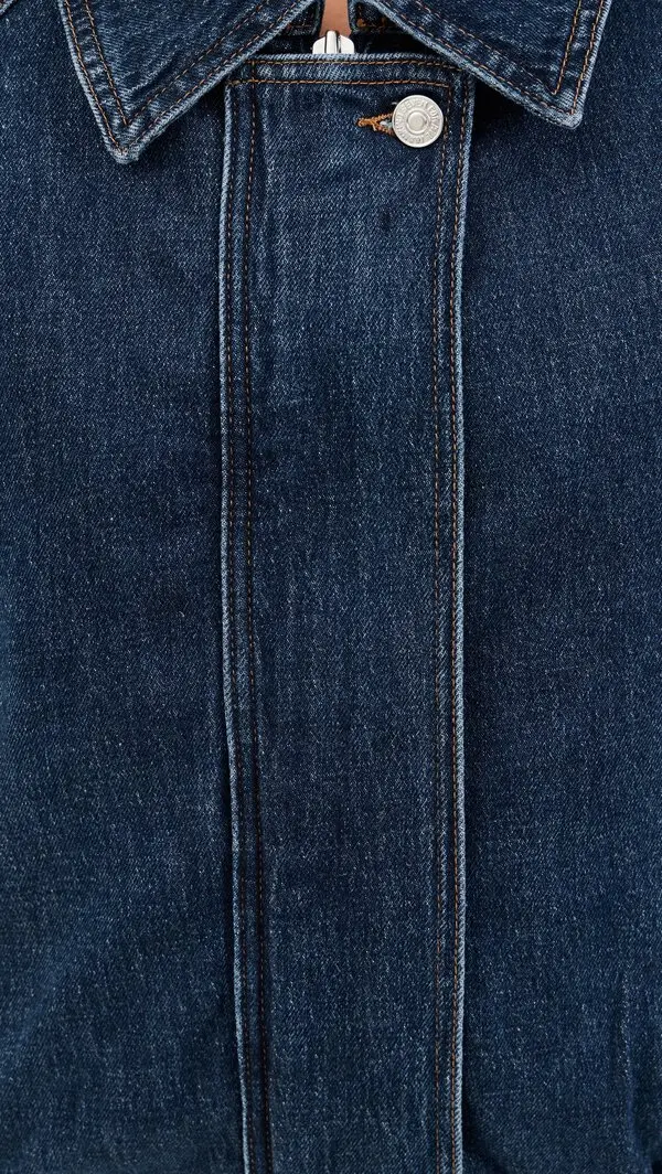 7 For All Mankind Aviator Denim Jacket