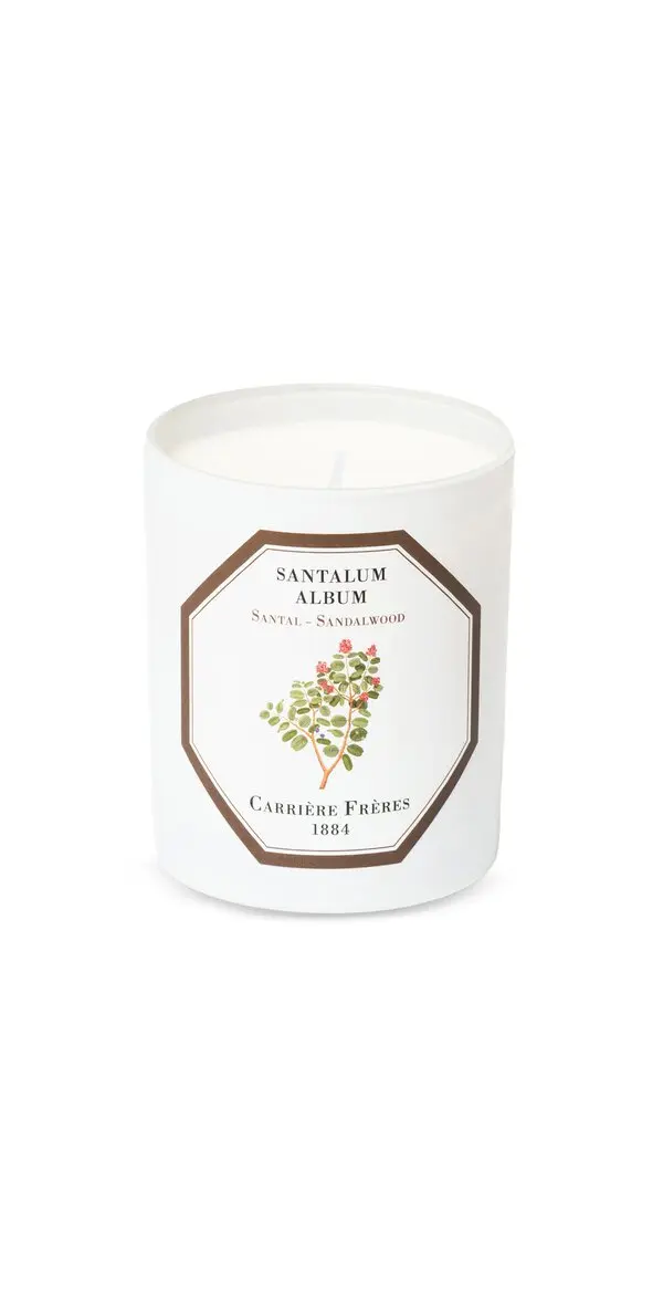 CARRIERE FRERES Sandalwood Candle 6.5 - No Color