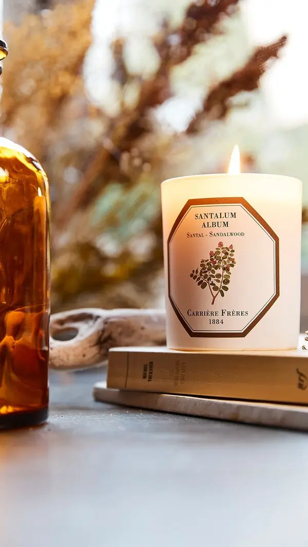 CARRIERE FRERES Sandalwood Candle 6.5