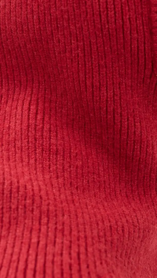 FAVORITE DAUGHTER The Button Balaclava - Crimson