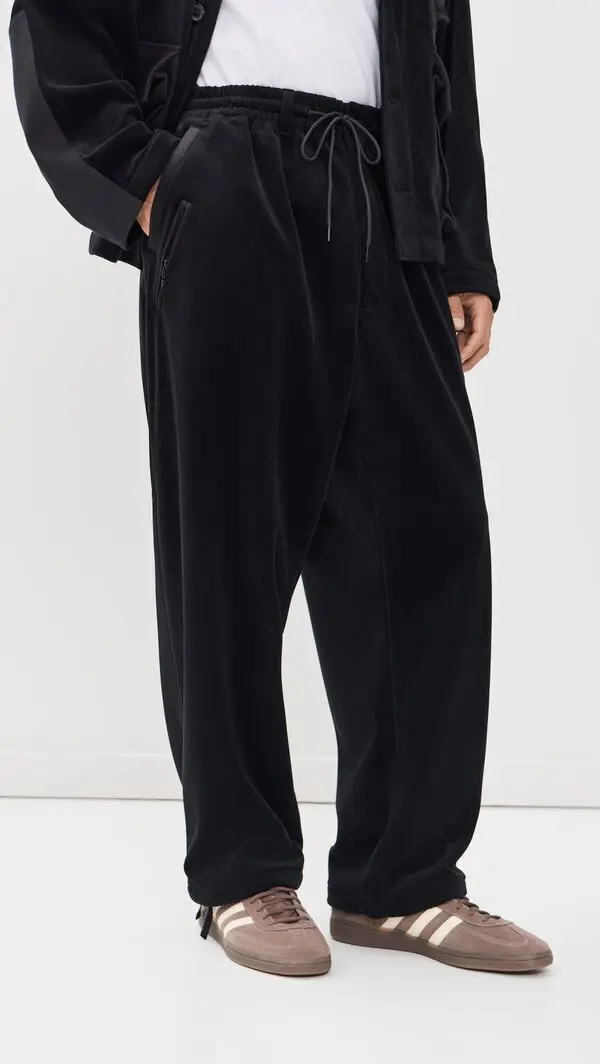 Y3 Tapered Velvet Corduroy Pants
