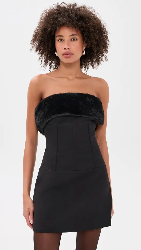 RUNAWAY THE LABEL Miki Strapless Corset Mini Dress