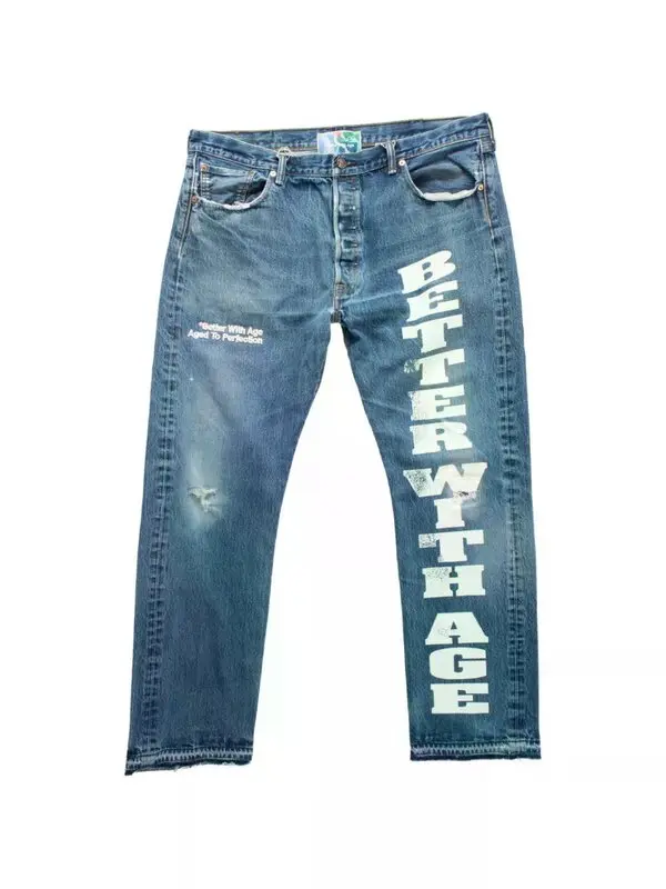 BETTER WITH AGE Beaufort Logo-print Jeans