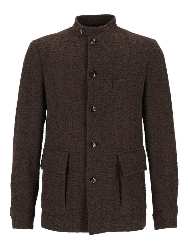 Giorgio Armani Mandarin Collar Blazer
