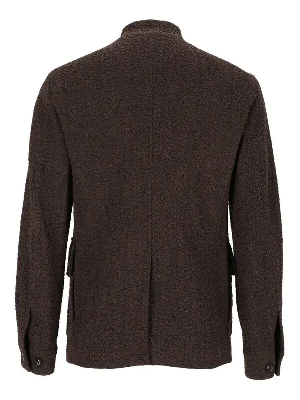 Giorgio Armani Mandarin Collar Blazer