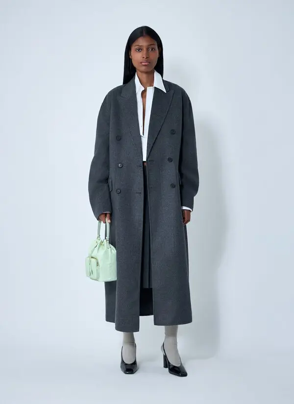 Prada Long Wool-blend Coat