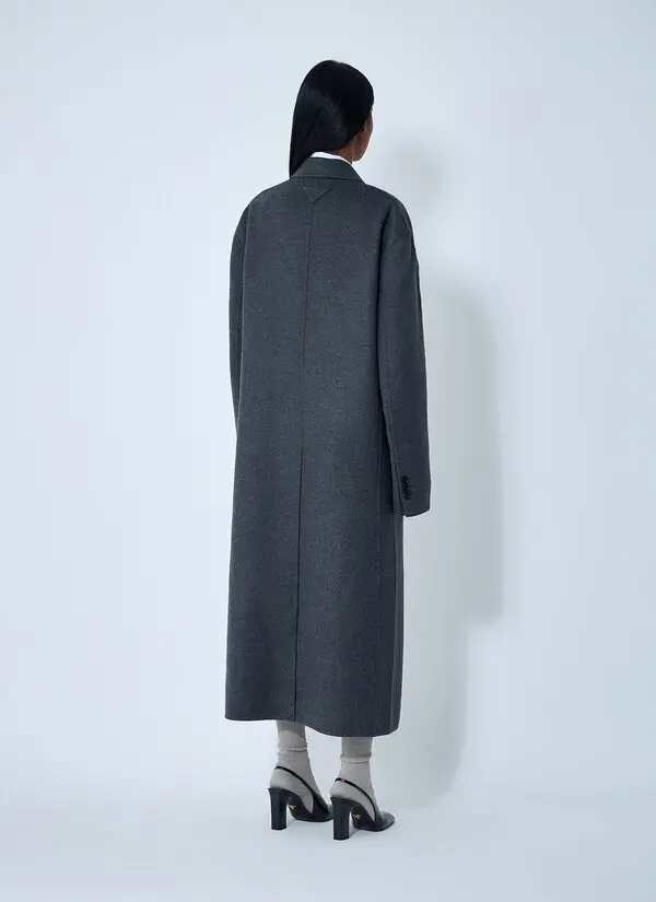 Prada Long Wool-blend Coat