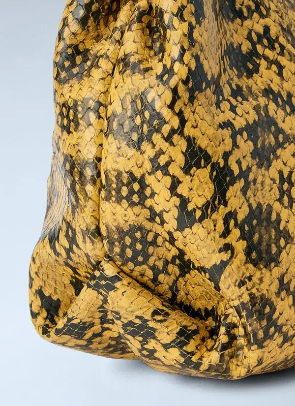 Dries Van Noten Structured Leather Handbag