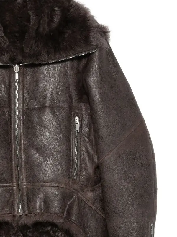 Rick Owens Exploder' Shearling Jacket