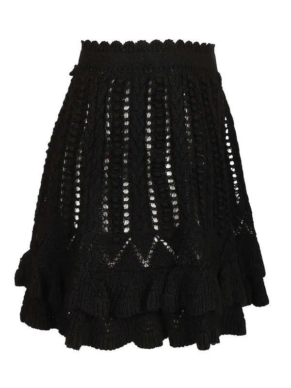 Isabel Marant Étoile Marant Nelle Mini Skirt - Black