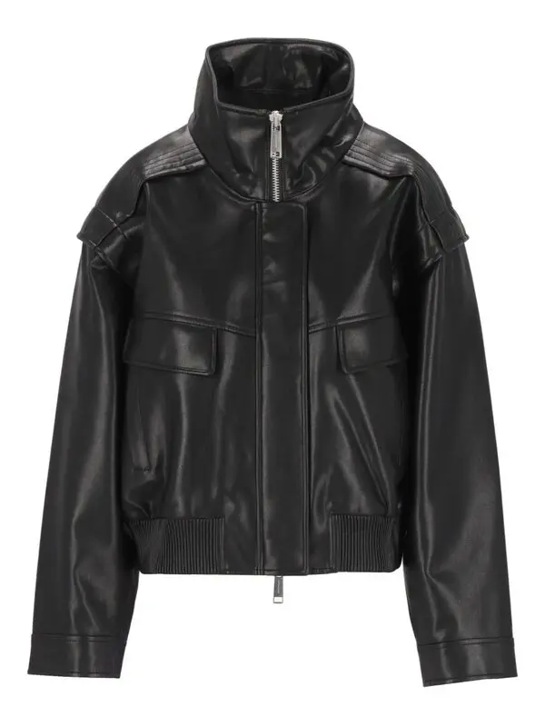 SELF-PORTRAIT Bomber Jacket - Black