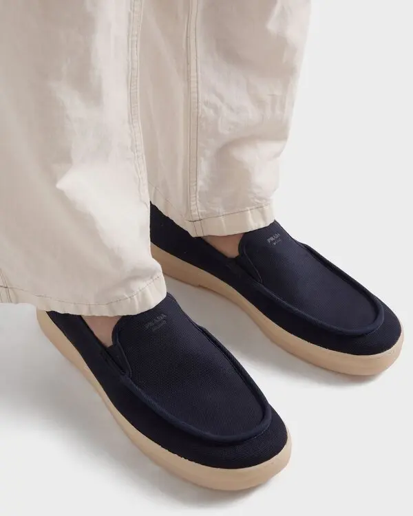 Prada Fabric Loafers