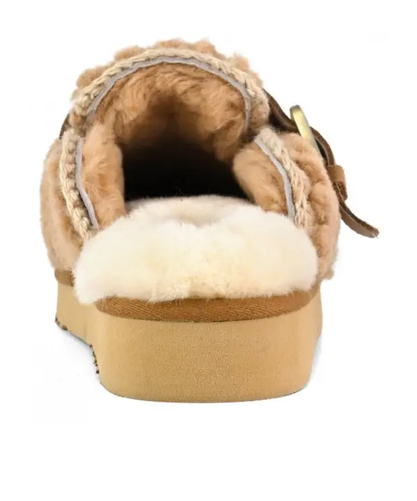Mou Leather-trim Slippers