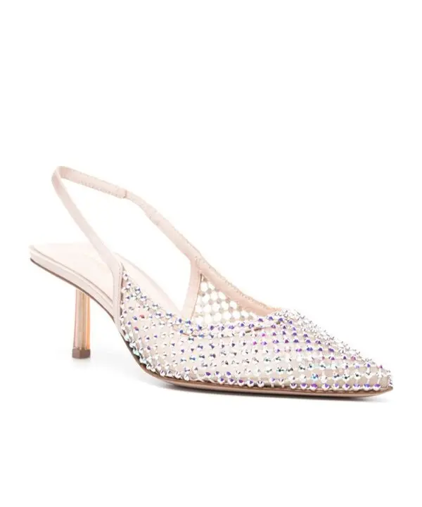 LE SILLA Gilda Crystal-embellished Pumps