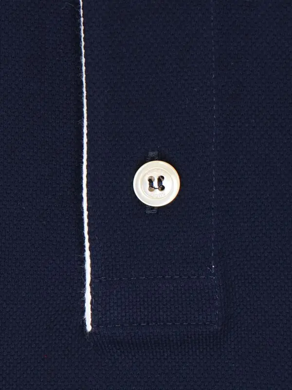 Gucci Cotton Piquet Polo With Double G