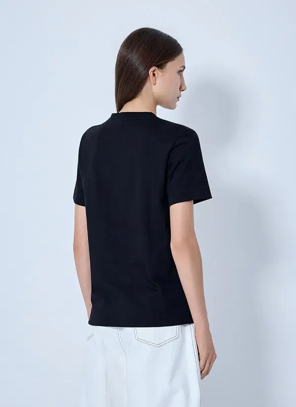 Jacquemus Gros Grain Short-sleeve T-shirt - Black