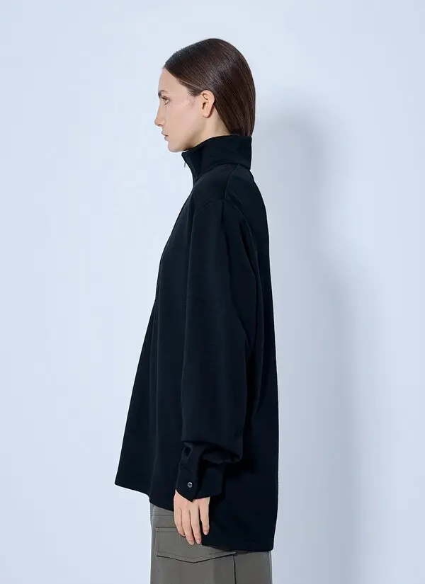 RIER Polar Jogging Virgin Wool Half-zip Top