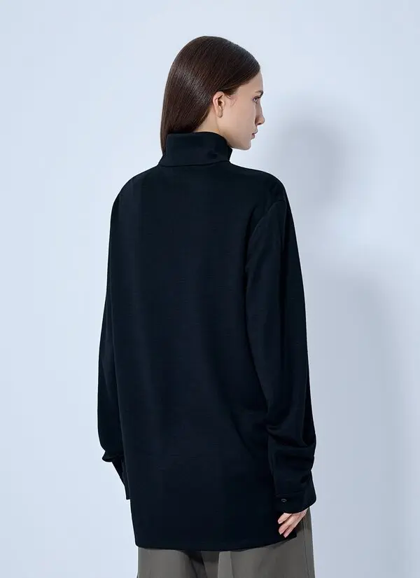RIER Polar Jogging Virgin Wool Half-zip Top
