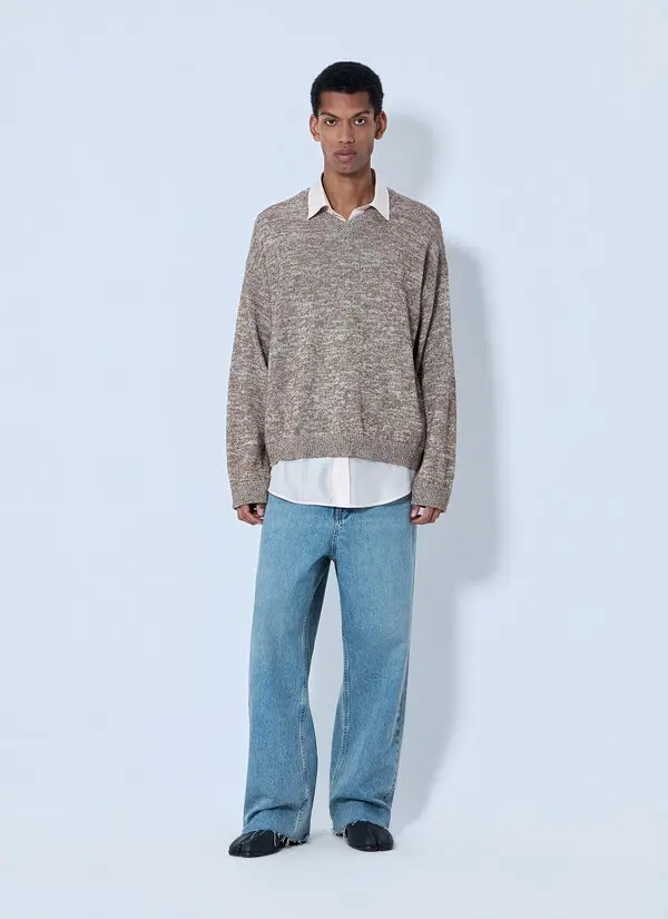 MAISON MARGIELA V-neck Knit Sweater