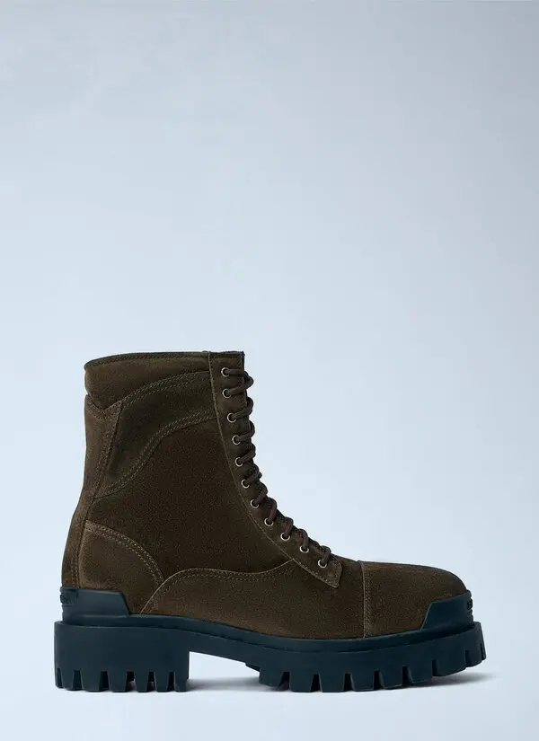 Balenciaga Combat Strike L20 Ankle Boots - Multicolor