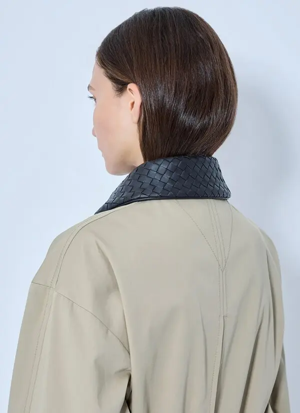 Bottega Veneta Light Cotton Trench Coat