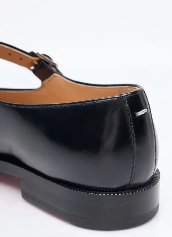MAISON MARGIELA Tabi Mary Jane Shoes - Black