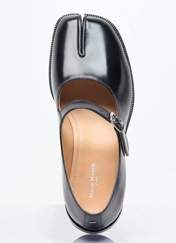 MAISON MARGIELA Tabi Mary Jane Shoes - Black