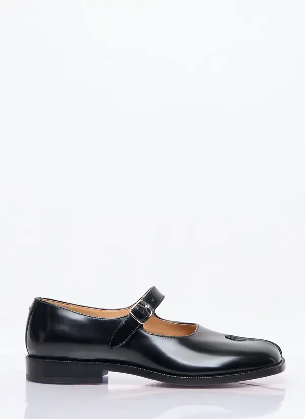 MAISON MARGIELA Tabi Mary Jane Shoes - Black