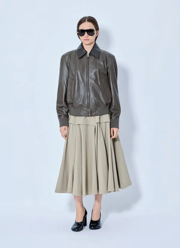 Bottega Veneta Shiny Leather Blouson