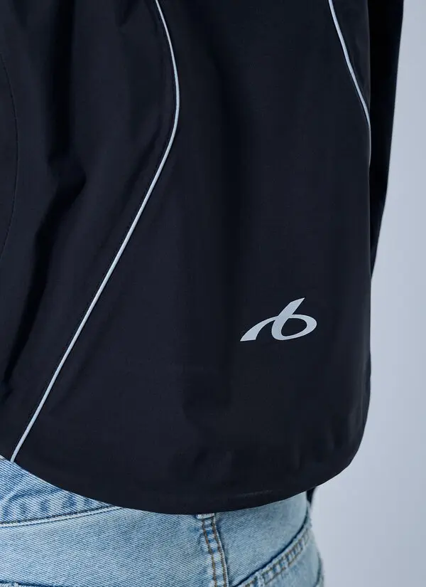 Balenciaga Cropped Hooded Jacket