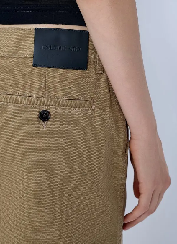 Balenciaga Cotton Mini Skirt